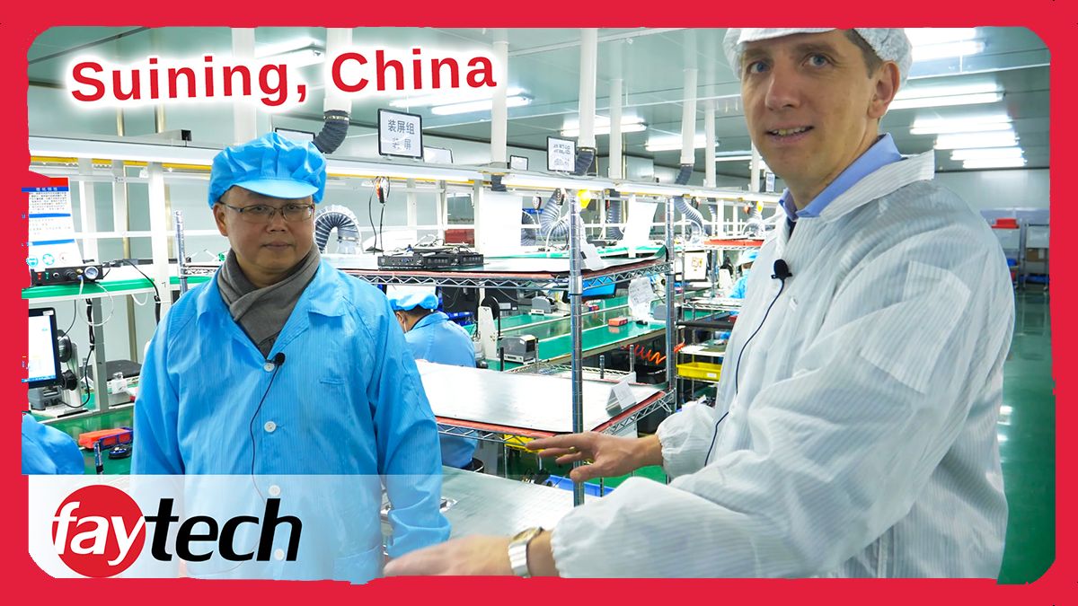 Video tour: Made by faytech® in Suining | faytech News