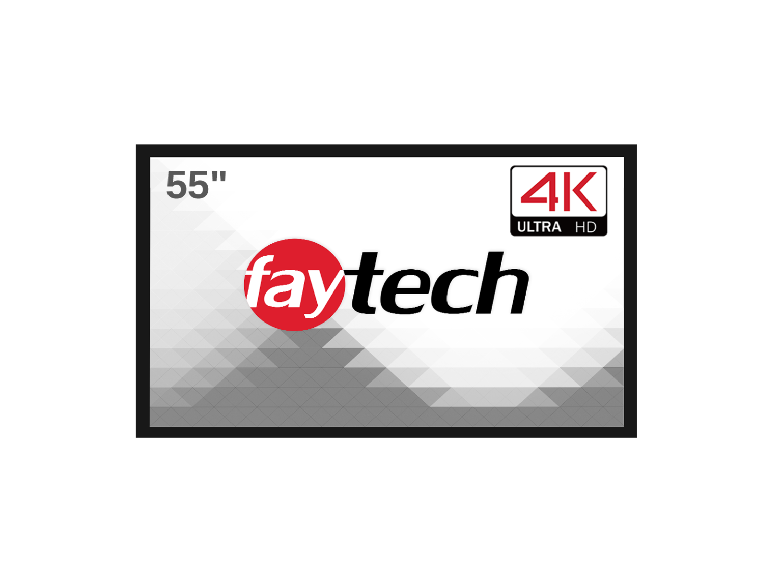 55" Open Frame Capacitive Touch Monitor (4K) | faytech