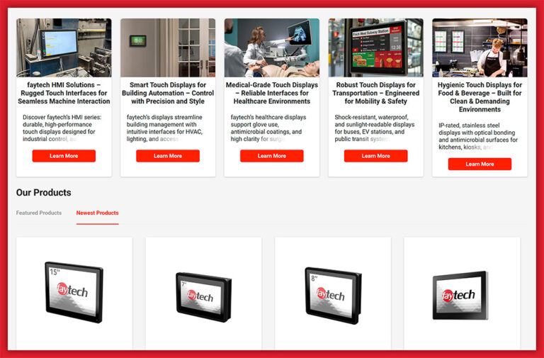 faytech Launches Industrial Touch Solutions on DigiKey | faytech